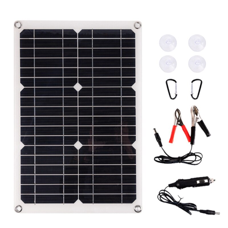 20W Solar Power Panels Outdoor Monocrystalline 18V... – Vicedeal