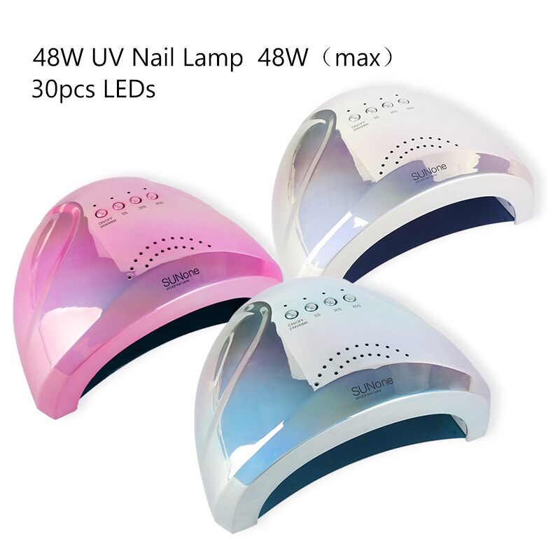 SUNone 48W LED UV Nail Lamp High Power For Nails A... – Vicedeal