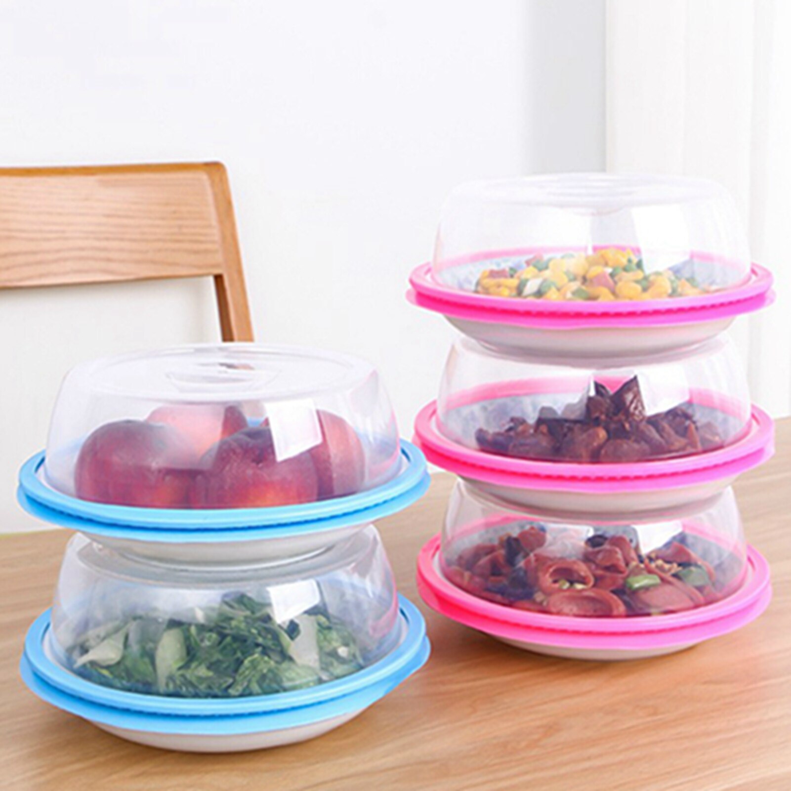 2Pcs Microwave Oven Food Heating Anti-splash Cover... – Vicedeal