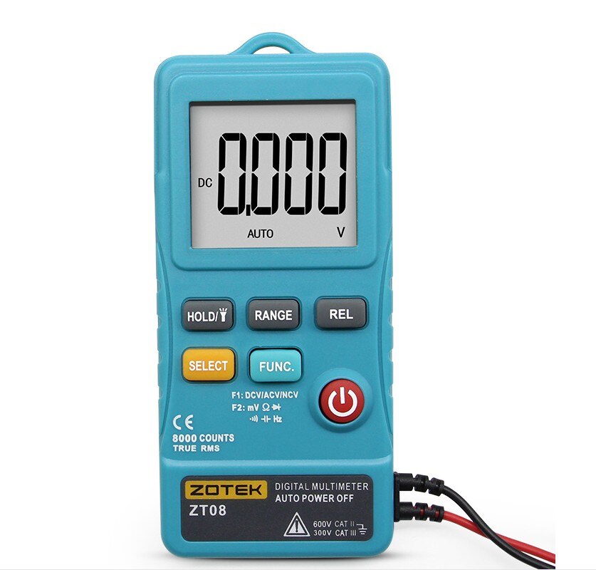 Portable Automatic Digital Multimeter True-RMS 800... – Grandado