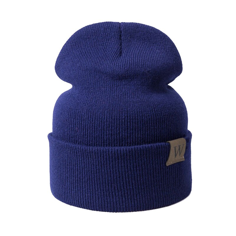 SuperB&G Solid Color Autumn Winter Skullies Beanie... – Grandado