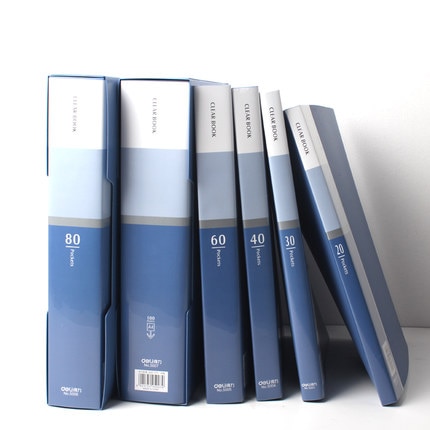 Office Stationery Business A4 Clear Book 20/30/40/... – Vicedeal