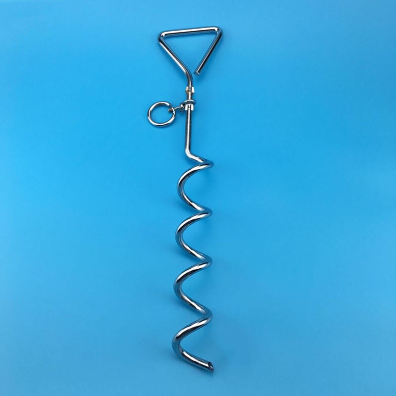 Durable Chrome Plated Anti Rust Dog Tie Out Stake ... – Vicedeal