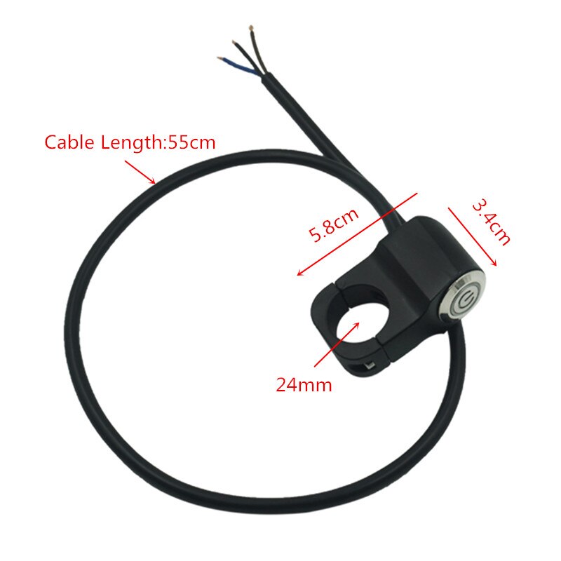 Motorcycle Switches 22mm 25mm Handlebar Mount Head... – Grandado