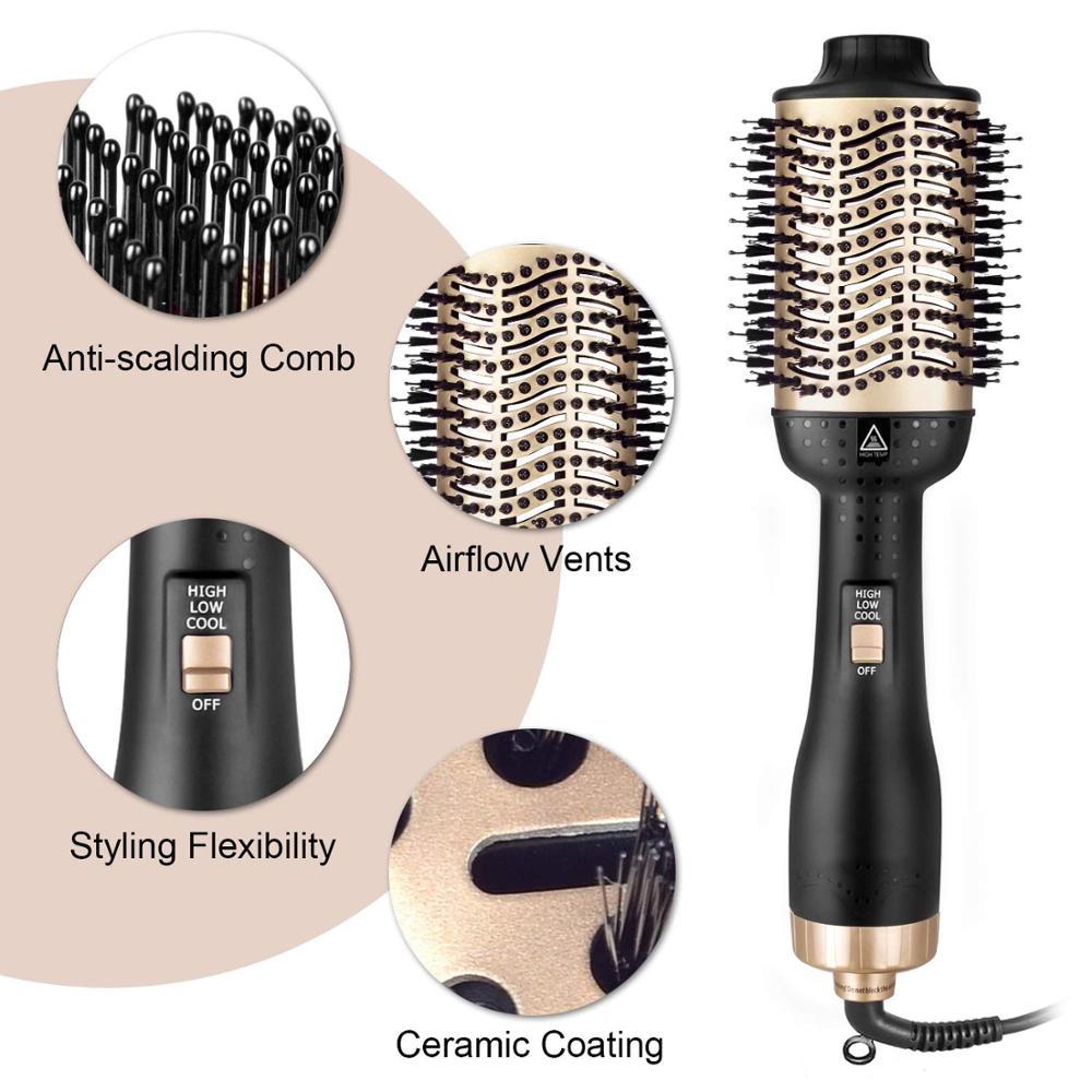 One Step Hair Dryer & Volumizer Air Brush Roller S... – Vicedeal