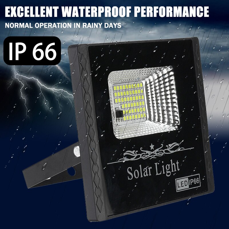 45W 55 LED Solar Light Floodlight Outdoor Garden S... – Grandado