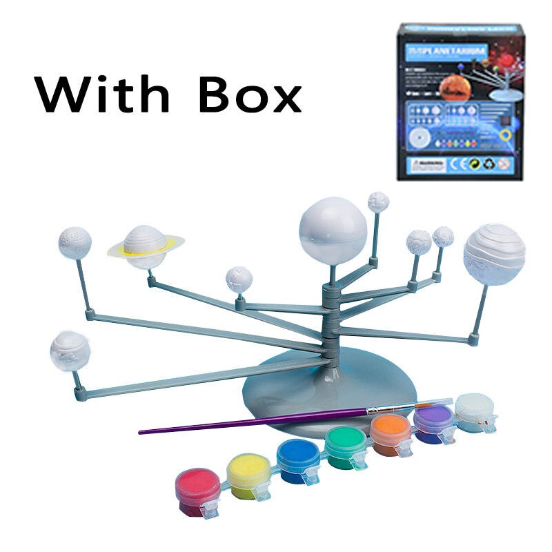 Child Planet Solar System Model Assembly Toys Kids... – Grandado