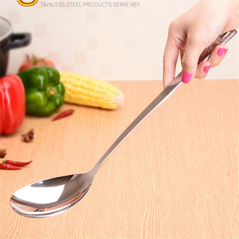 Stainless steel Large big Public Spoon Buffet Serv... – Grandado