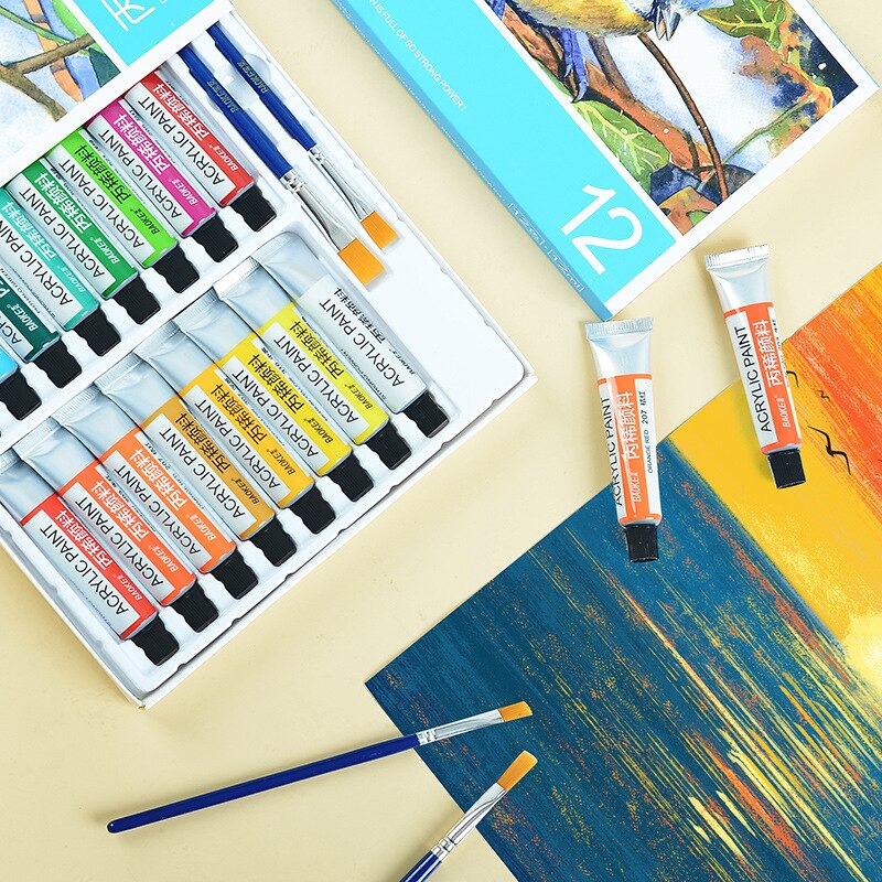 Acryl Aquarel Verf 12Ml Student Schilderen Graffit... – Vicedeal