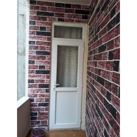 Burgundy Navy Blue 3D Self-Adhesive Wall Paper Wal... – Grandado