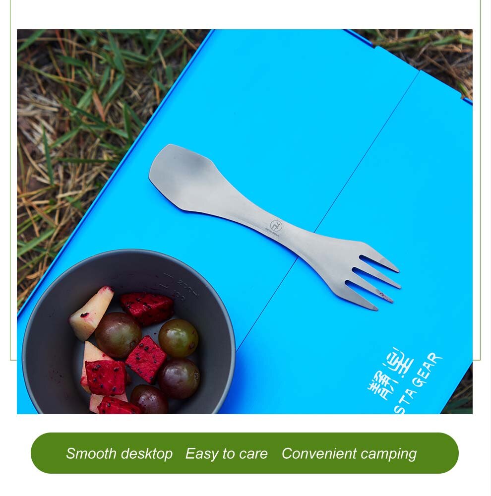 ASTA GEAR Outdoor mini aluminum folding table fold... – Vicedeal