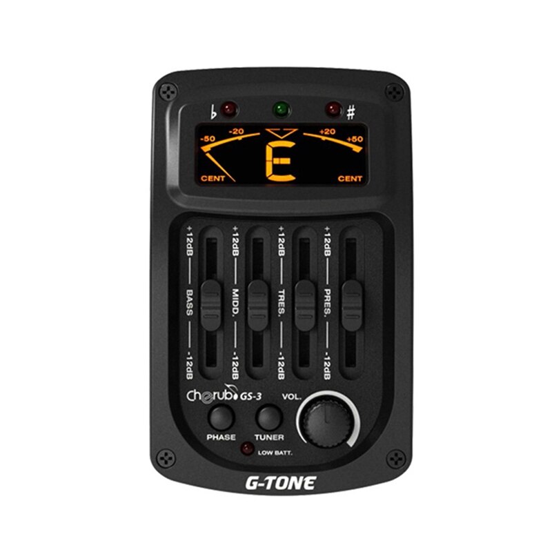 Cherub GS-3 Guitar Pickup Preamp System 4-Band EQ ... – Grandado