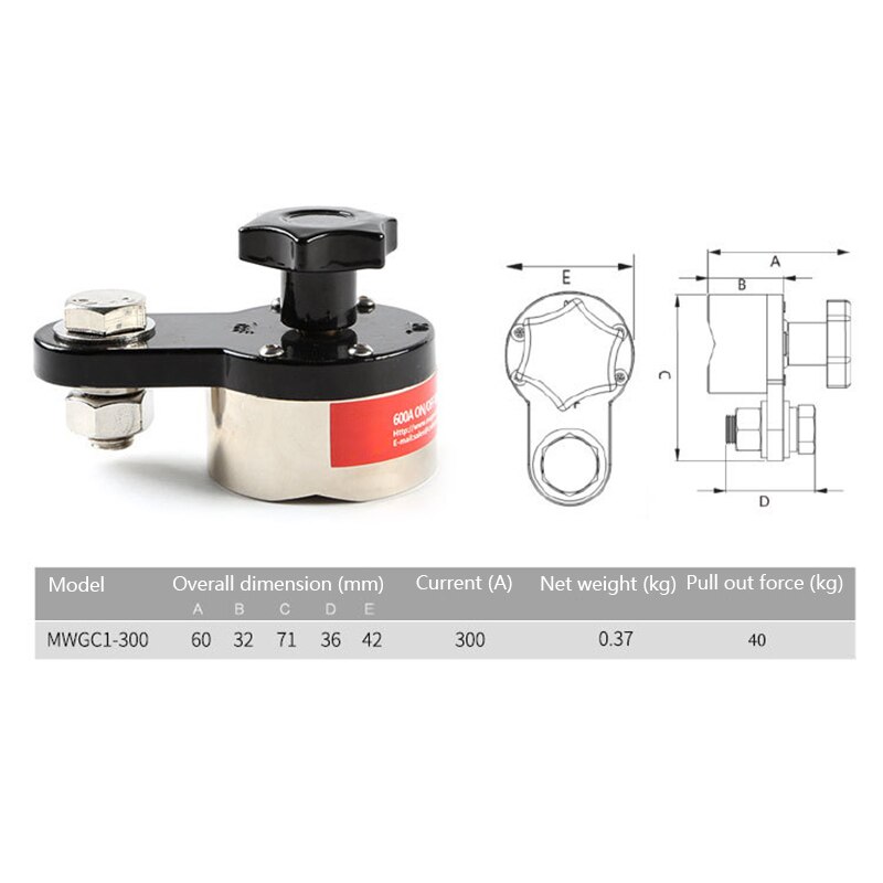 ElectroMagnetic Welding Ground Clamp Ground Magnet... – Grandado