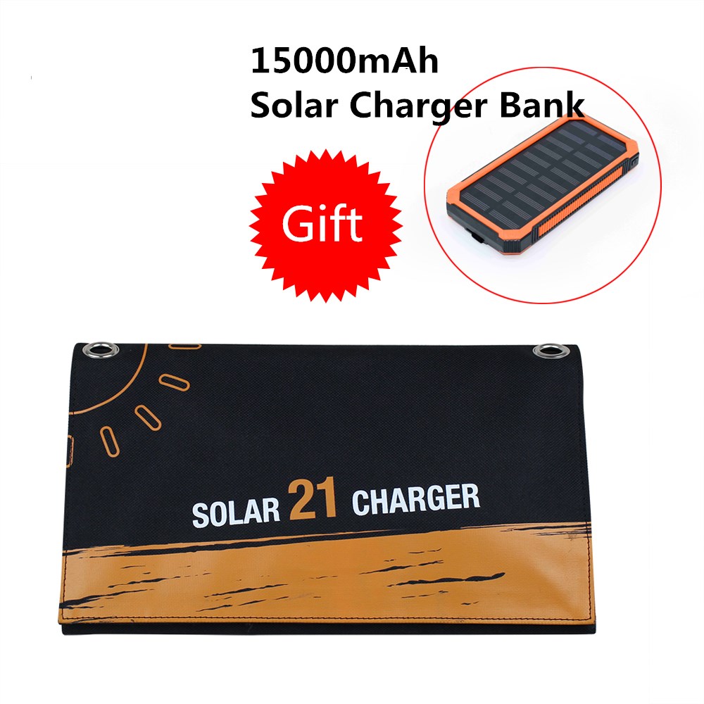 Willone 21W solar charger bag outdoor Solar Charge... – Grandado