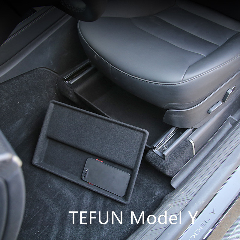 TEFUN For Tesla Model Y Storage Box Under Seat Sto... – Vicedeal