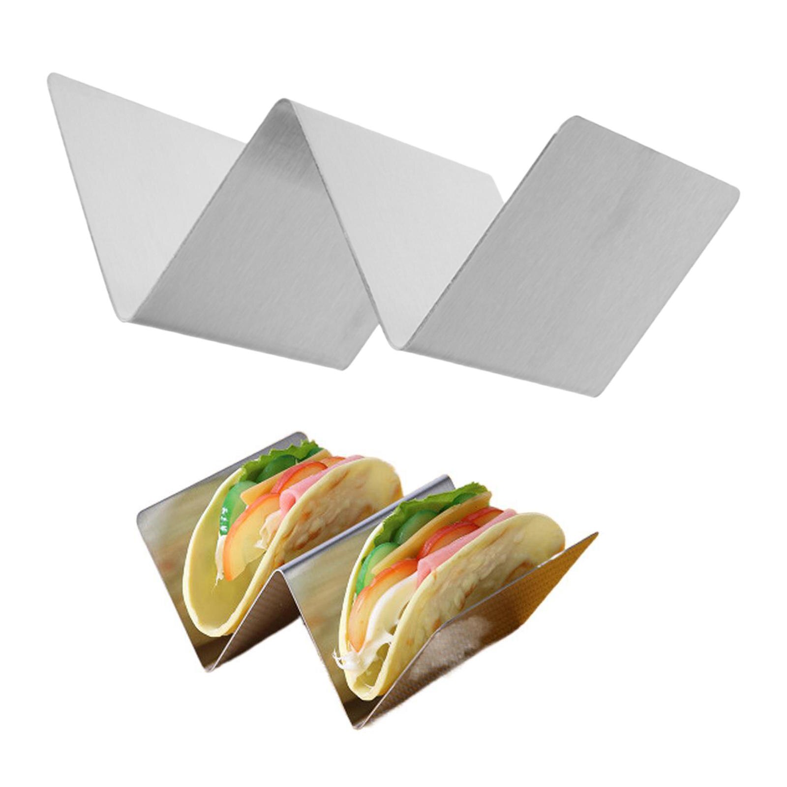Taco Holder Stainless Steel Taco Rack Shell Taco D... – Vicedeal
