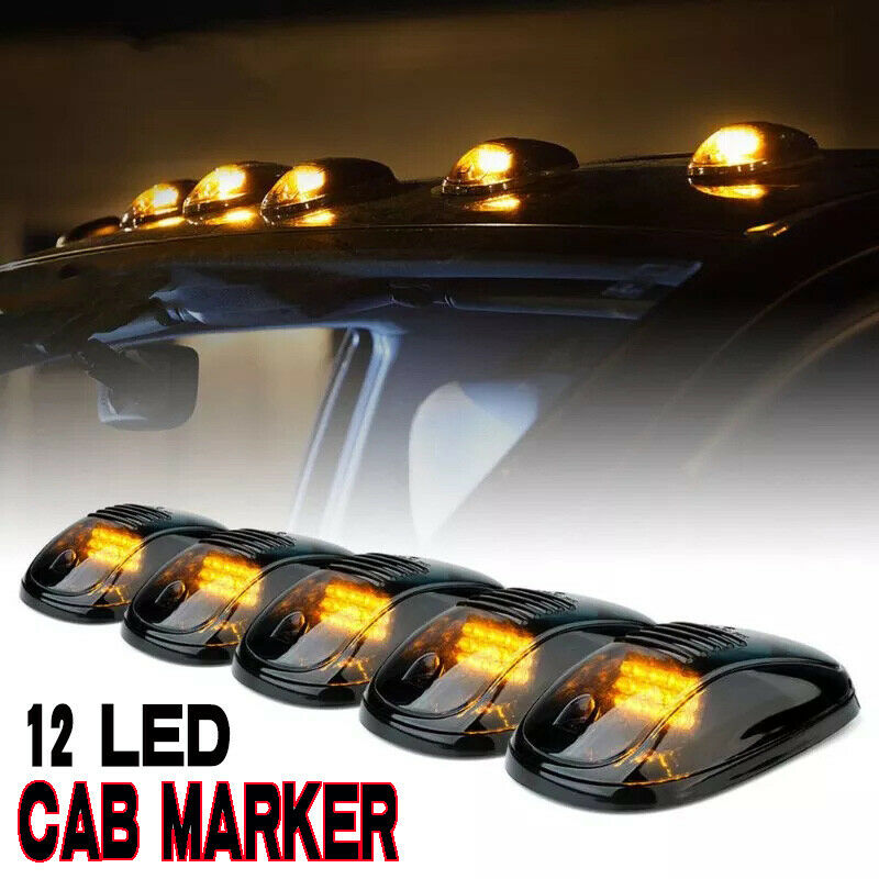 5x 12-Led Dak Marker Lichten Gerookte Cab Dak Mark... – Vicedeal