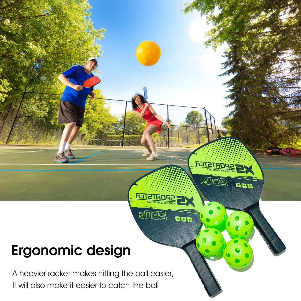 1 Set Funny Pickleball Racket Unique Paddle Surfac... – Grandado