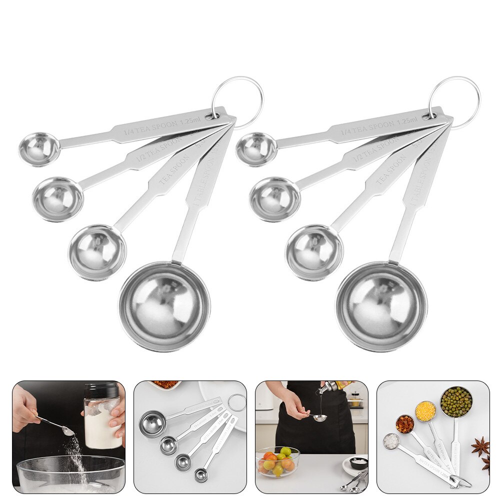 2 Sets Scale Measuring Cups Kitchen Measuring Cups... – Grandado