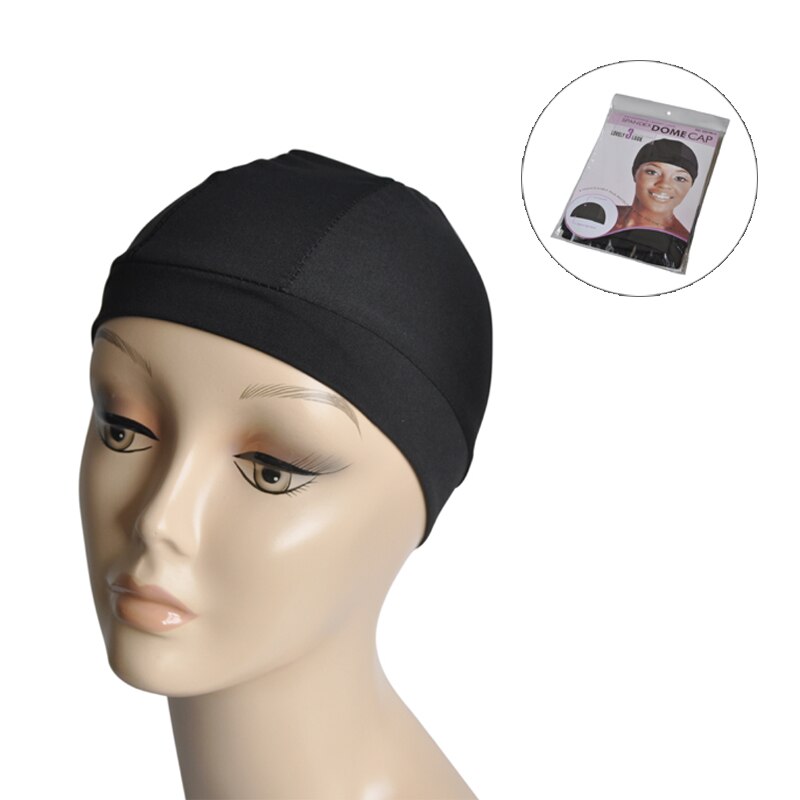 5pcs/lot Black Spandex Dome Caps For Making Wig Ny... – Grandado