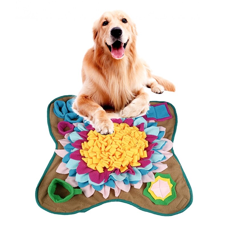 50x50cm Pet Dog Snuffle Mat Nose Smell Training Sn... – Vicedeal