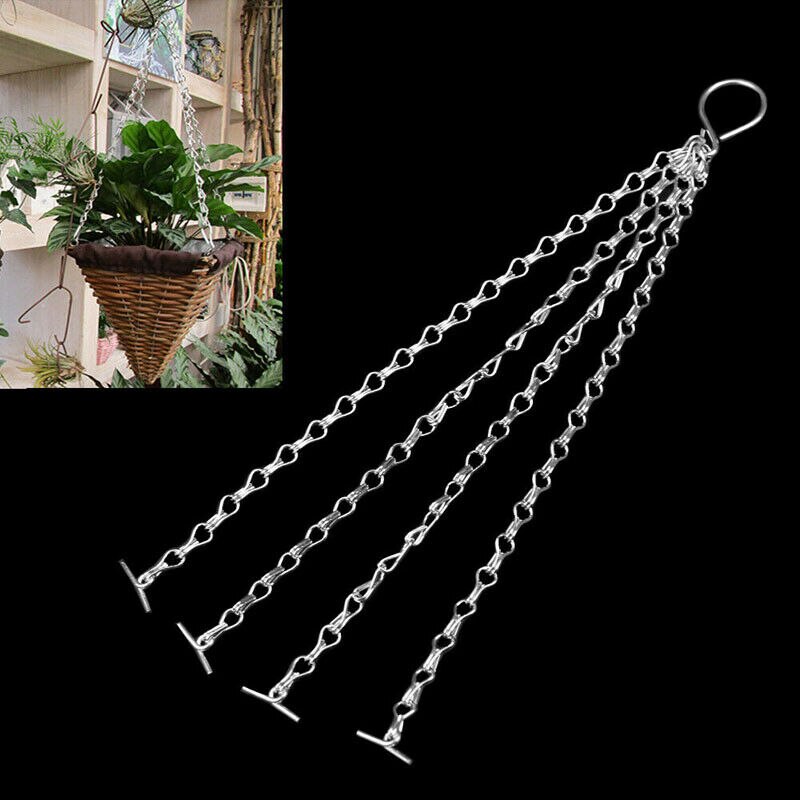Garden Hanging Basket Spare Metal Chains Easy Fit ... – Grandado