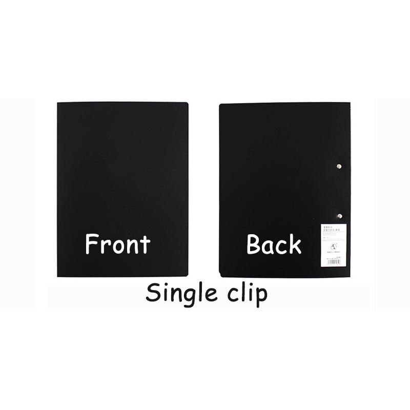 1Pc Map Kantoor Doos Zwart Wit A4 Bestand Opslag D... – Vicedeal