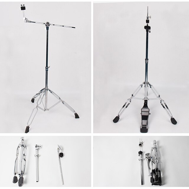 Medium Weight Double braced Hi-Hat Stand – Grandado
