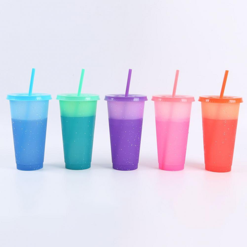 720Ml Water Tumbler Met Stro Temperatuursensor Str... – Vicedeal