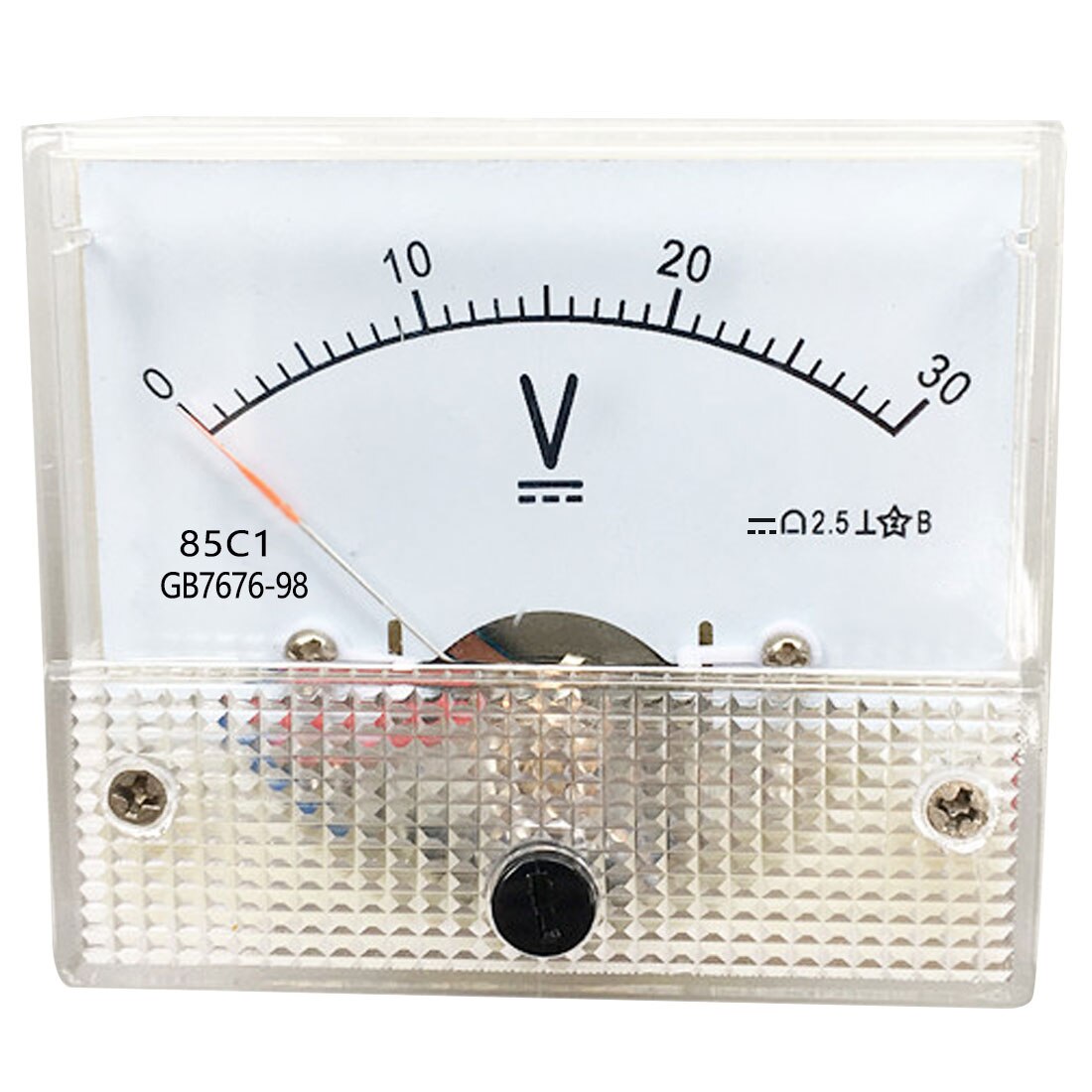 10V/20V/30/50V/100V DC Analog Panel Volt Voltage M... – Vicedeal