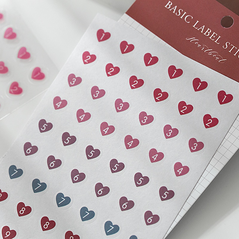 384 Pcs Daily Week Month Round Color Dots Colored ... – Grandado