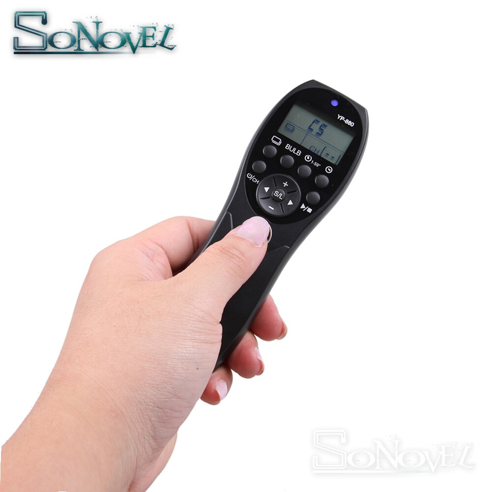 YP-880/DC2 Timer Remote Control For Nikon D7500 D7... – Grandado