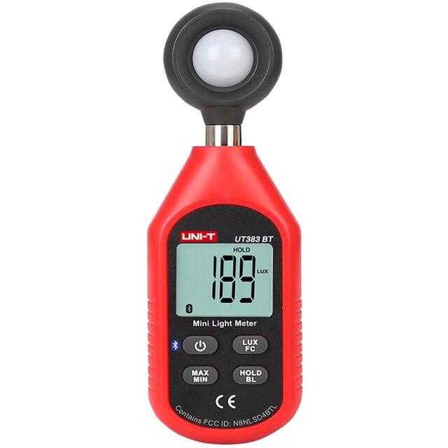 UNI-T Mini Illuminance Meter UT383 / UT383BT / UT3... – Vicedeal