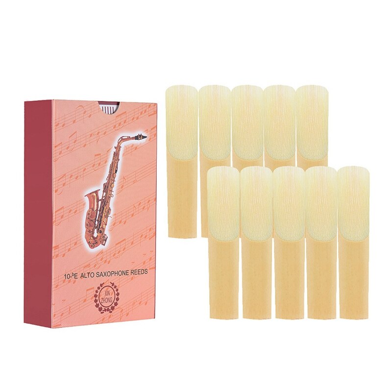 10pcs/ Box Eb Alto Saxophone Reeds Sax Reeds Stren... – Vicedeal