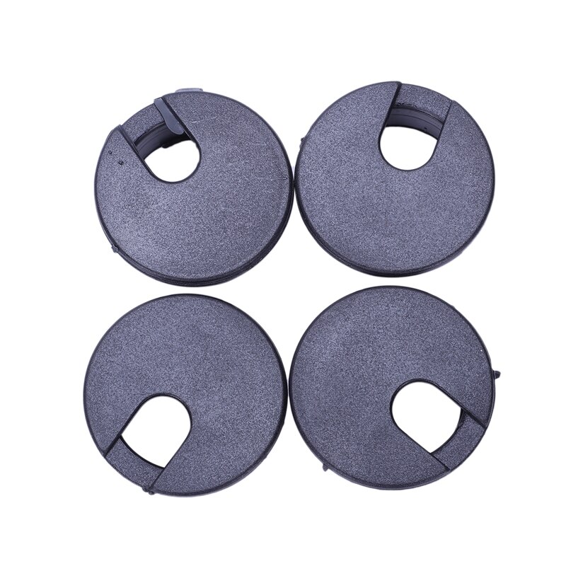 Desk Table Computer Round Shaped Black Cable Gromm... – Vicedeal