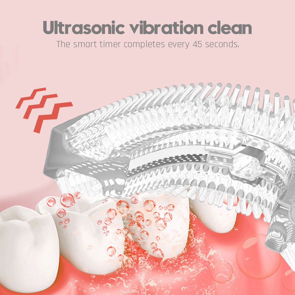 360 Degrees Sonic Automatic Children Teeth Cleaner... – Grandado