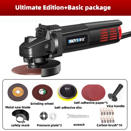 AC220V980W11000rpm multifunctional hand-held angle... – Grandado