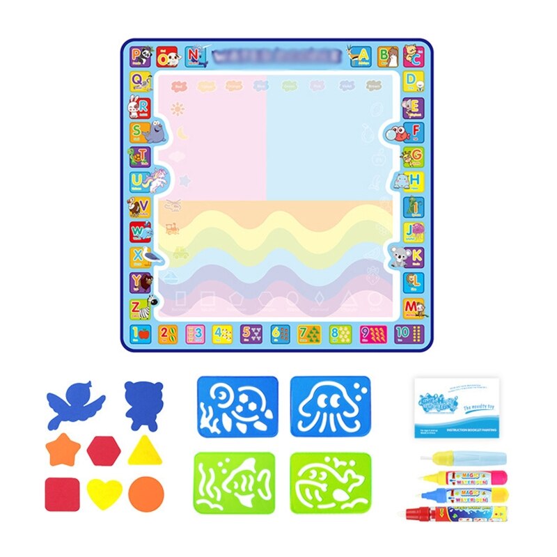Fun Interactive Baby Color Mat Mess Free with Wate... – Grandado