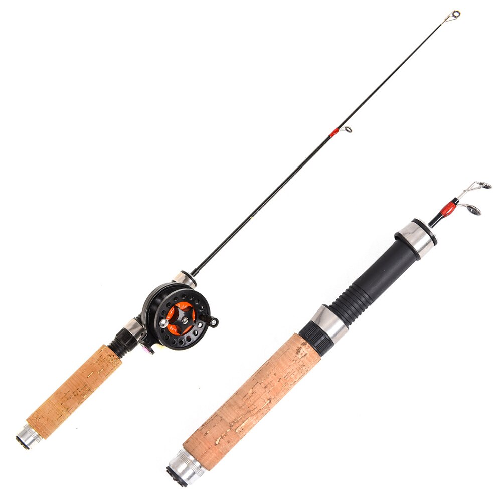 Winter Ice Fishing Rod Reel Combo Set 2 Sections R... – Vicedeal