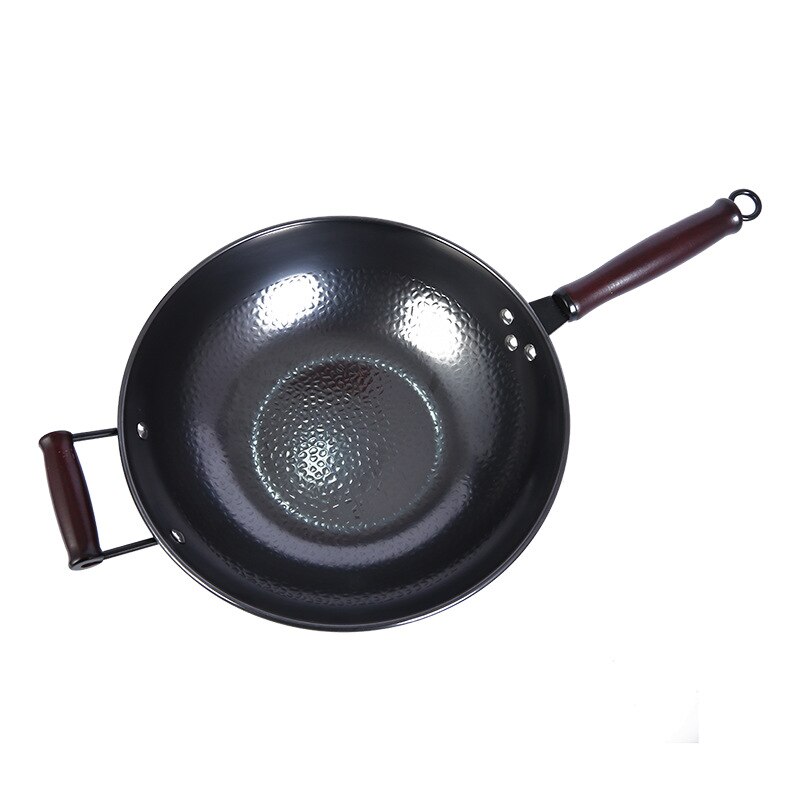 Keuken Chinese Wok Ketel Gietijzeren Pan Non-stick... – Grandado