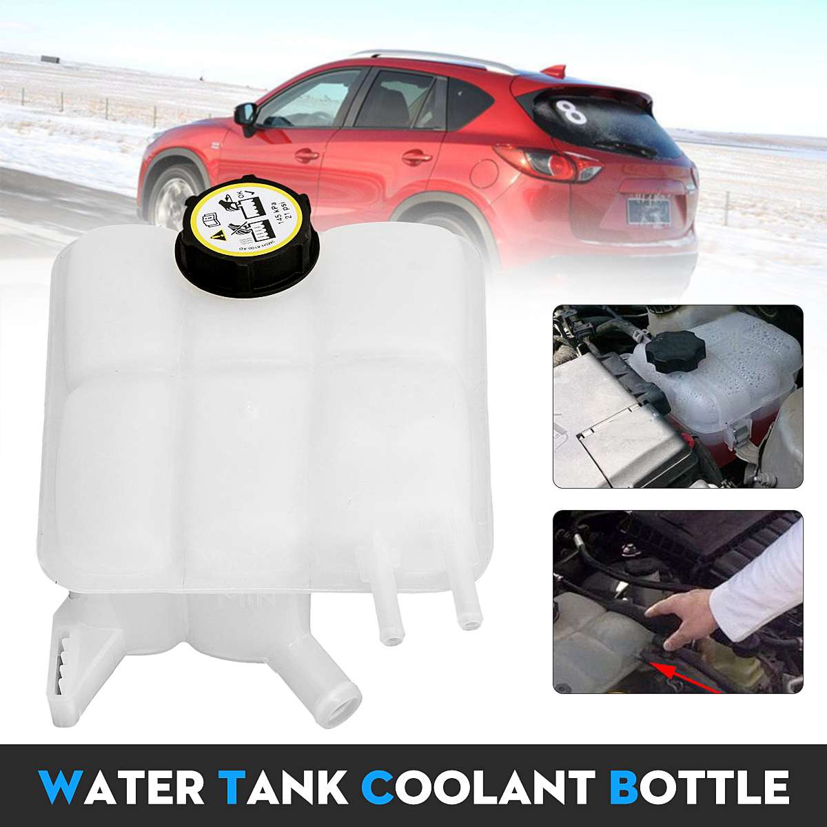 Coolant Radiator Overflow Recovery Bottle Water Ta... – Grandado