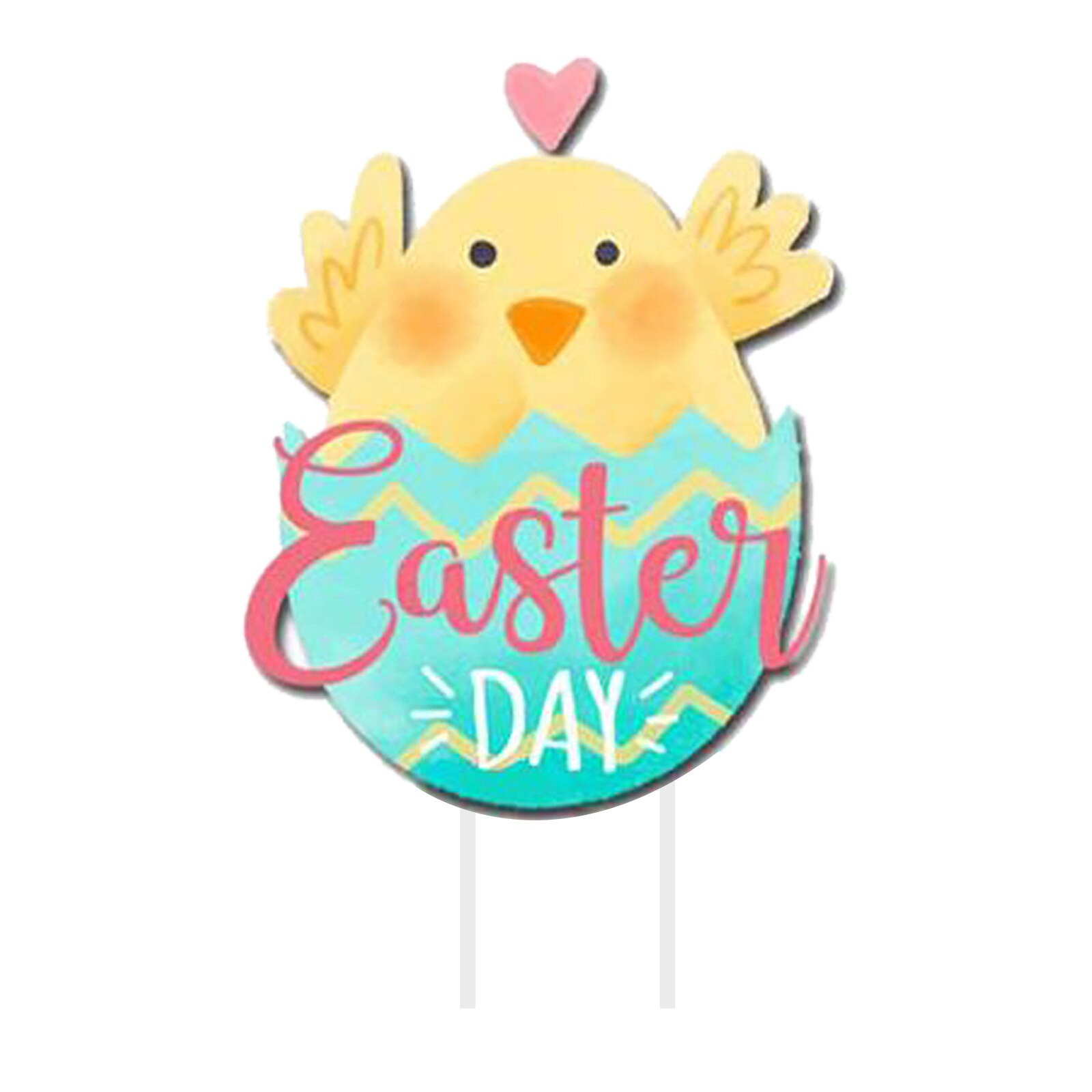 Easter Courtyard Sign Outdoor Yard Lawn Easter The... – Vicedeal