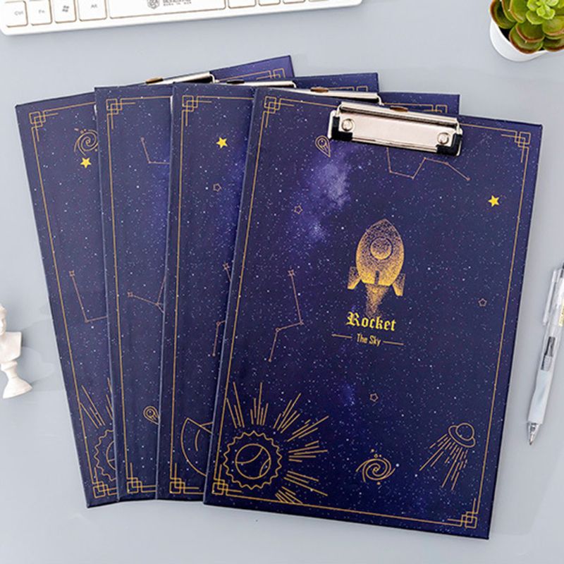 Dream Starry Sky File Folder Clipboard A4 Writing ... – Grandado