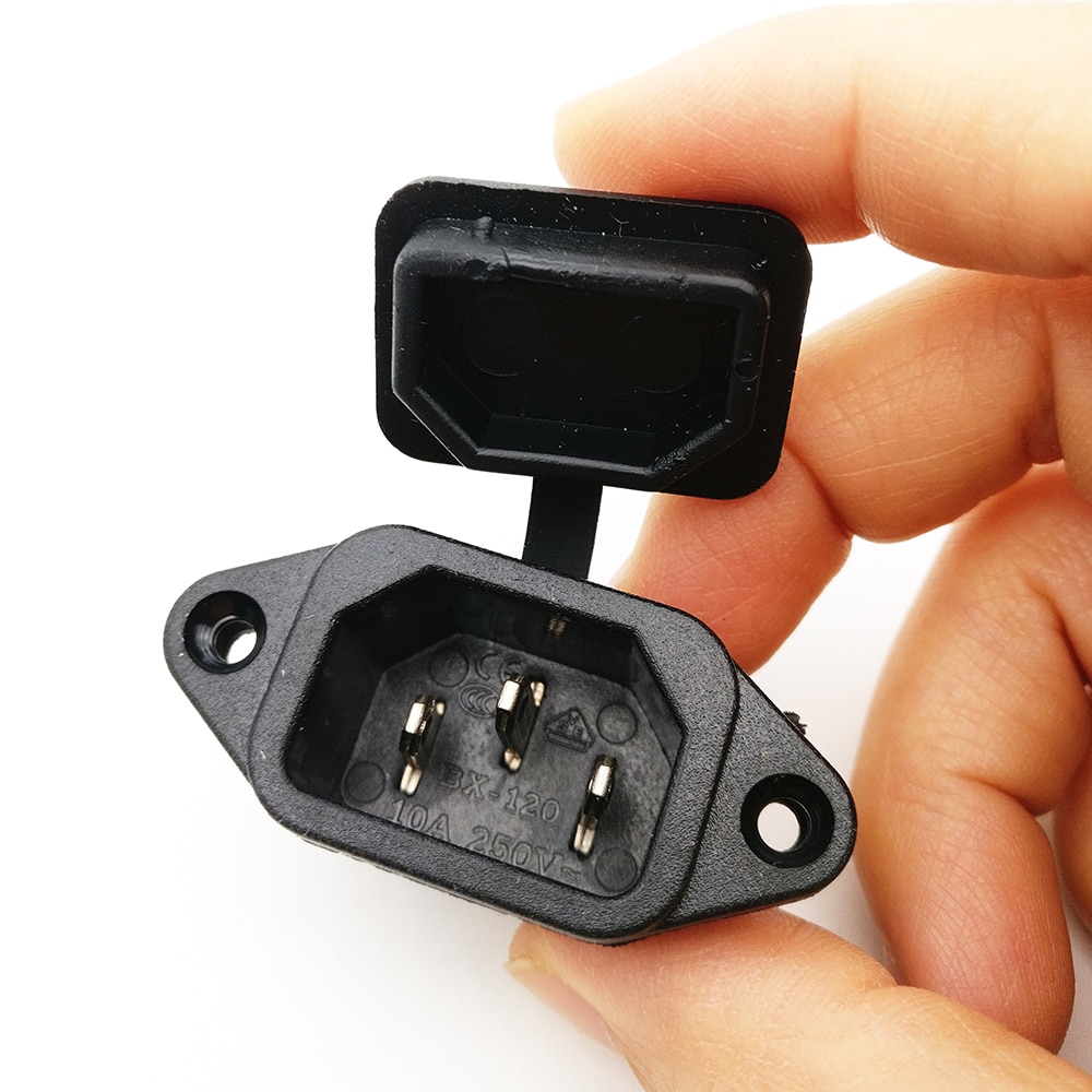 IEC320 C14 Ac 250V 10A Panel Mounted Male Power In... – Vicedeal