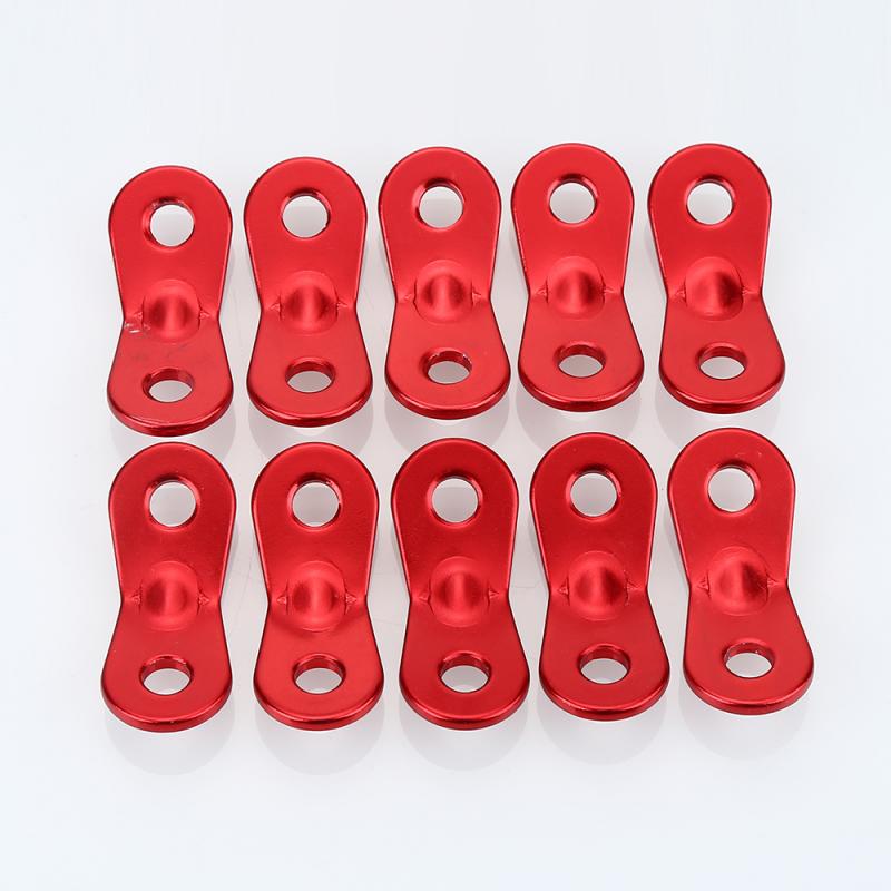 10 Pcs Quick Knoop Tent Wind Touw Gesp 2 Gat Antis... – Grandado