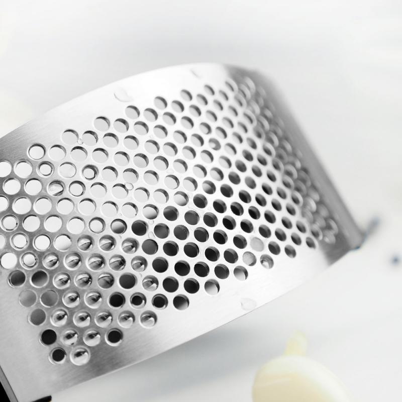 100% Stainless Steel Garlic Press Rocker, Garlic R... – Grandado
