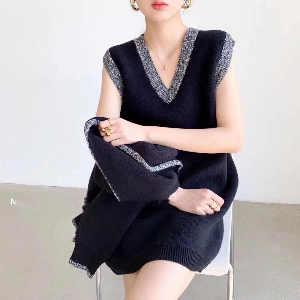 2 Pcs Autumn Winter Women Dress Clothing Set Knit ... – Vicedeal