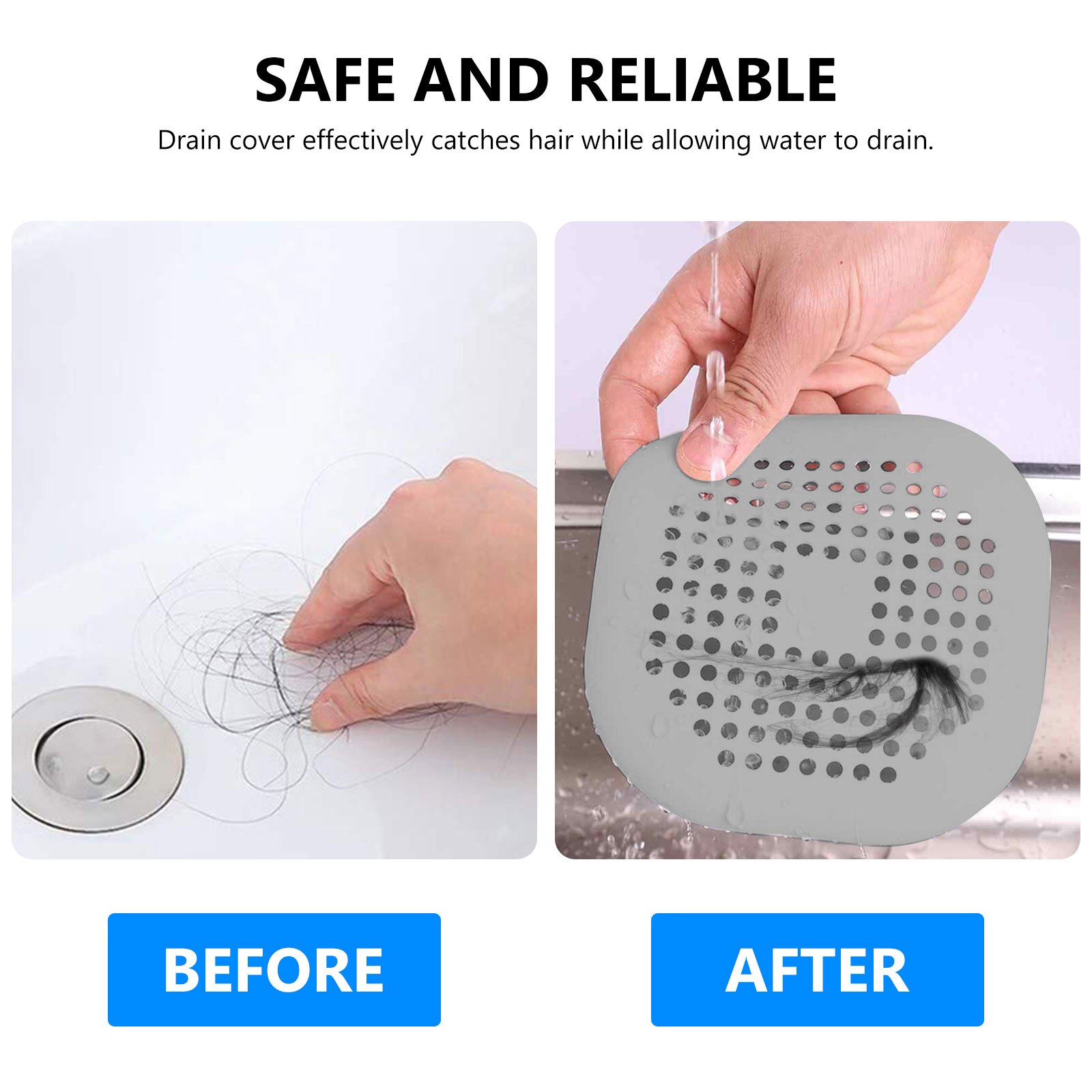 Floor Drain Cover Kitchen bathroom sink anti-clogg... – Vicedeal