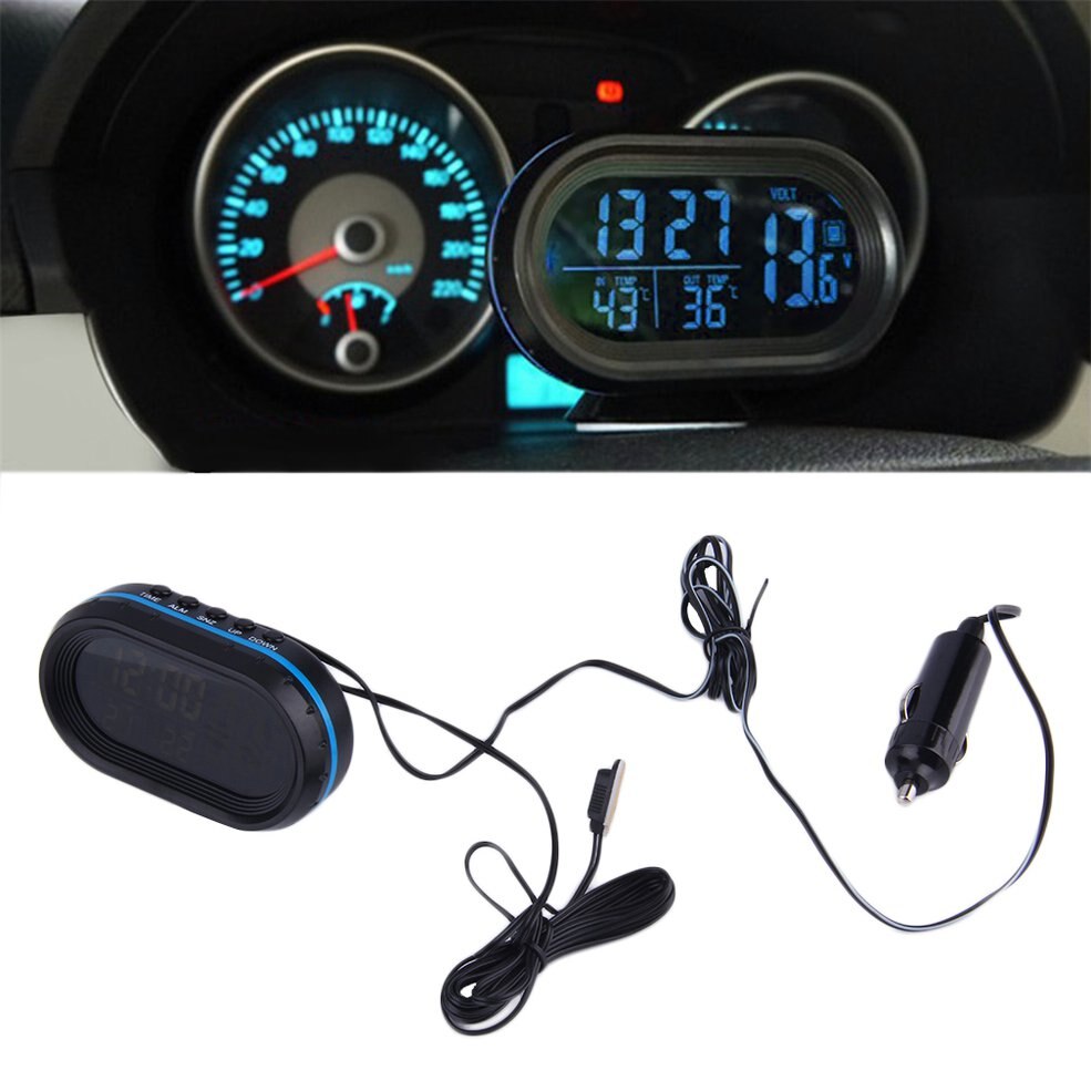 2 in 1 12V / 24V Digital Auto Car Thermometer + Ca... – Vicedeal