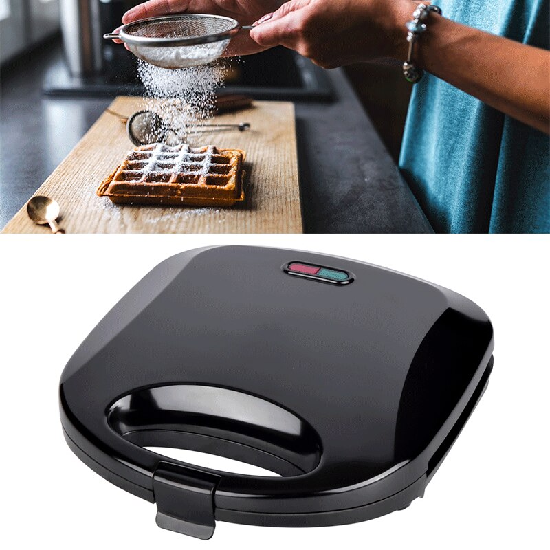 Elektrische Wafelijzer Machine Dual Antiaanbaklaag... – Vicedeal